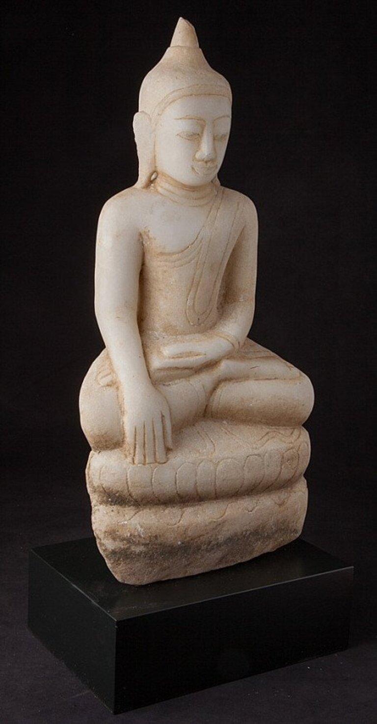 Antique Marble Ava Buddha Statue from Burma Original Buddhas For Sale ...