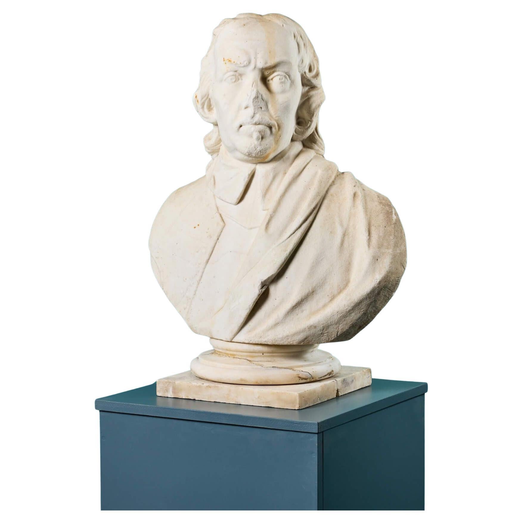 Heroic Marble Bust at 1stDibs