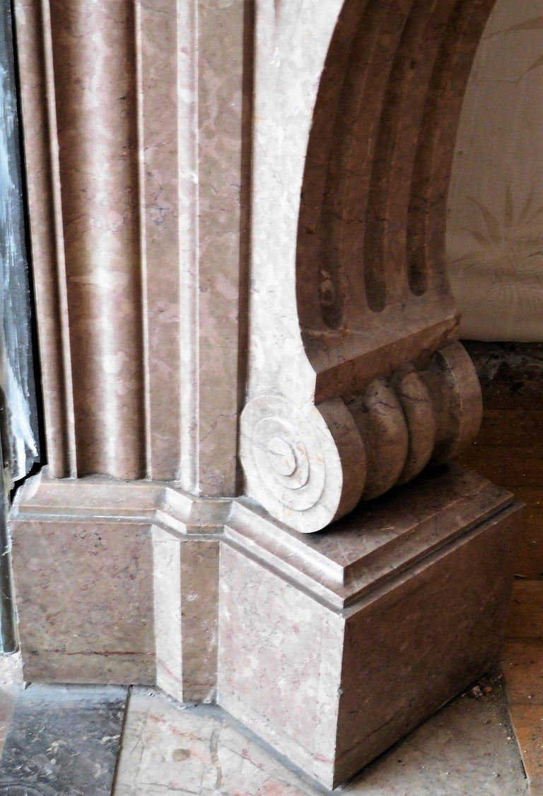 MARBLE FIREPLACE Louis Philippe Belgium For Sale at 1stDibs