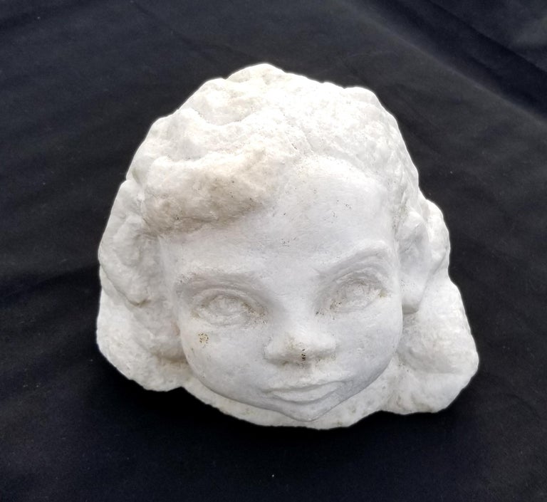 Antique Marble Head Sculpture at 1stDibs