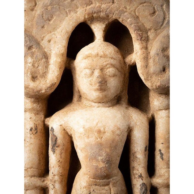 Antique Marble Jain Buddha from a Temple in Rajasthan from India For ...