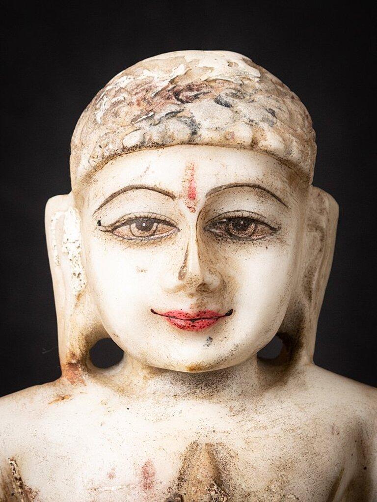 Antique Marble Jain Statue from India For Sale at 1stDibs