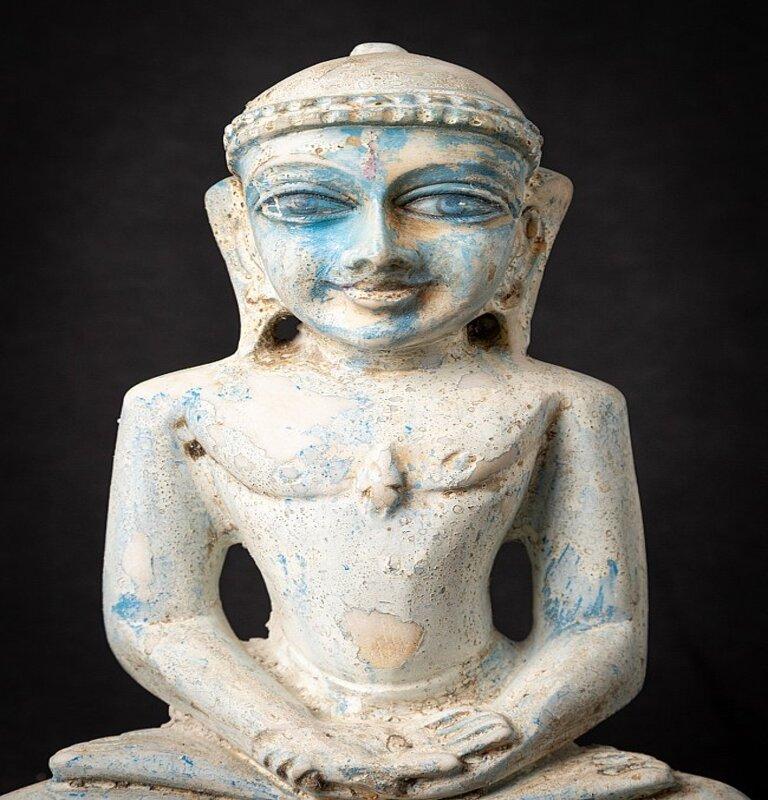 Antique marble Jain statue from India For Sale at 1stDibs