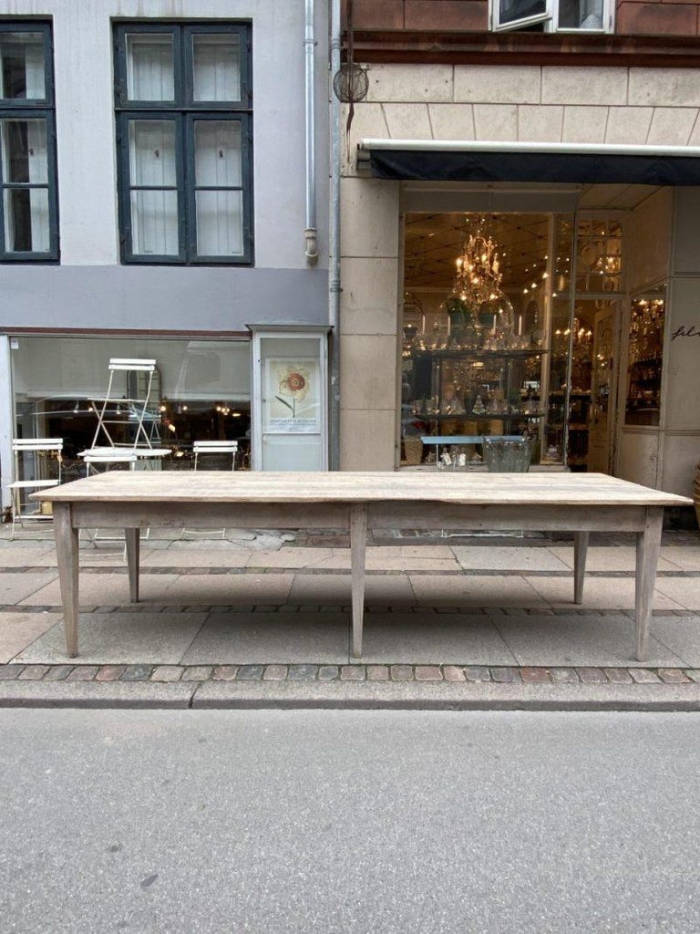 Antique Marketing/Working Long Table, Monastry, France For Sale at 1stDibs