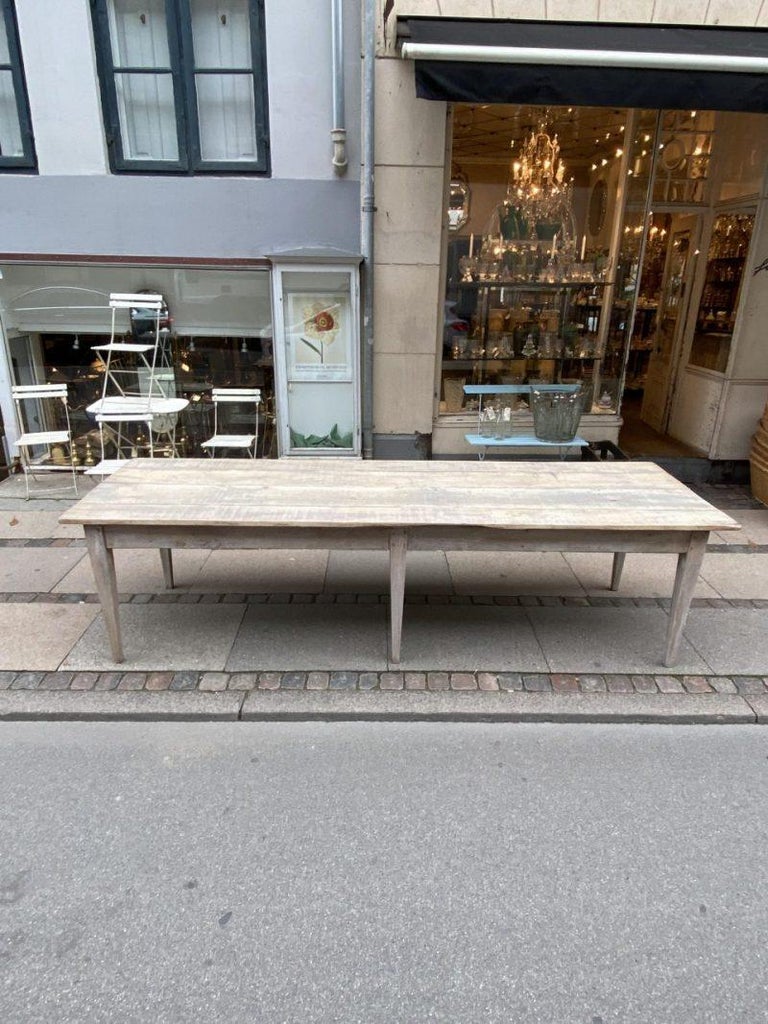Antique Marketing/Working Long Table, Monastry, France For Sale at 1stDibs