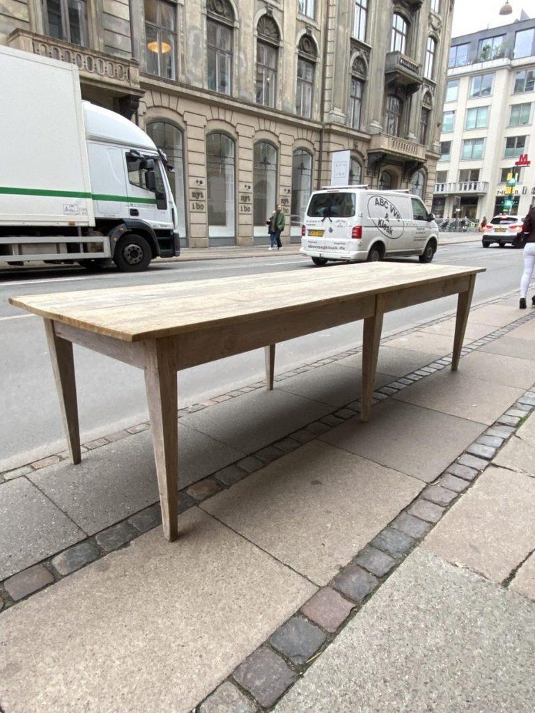 Antique Marketing/Working Long Table, Monastry, France For Sale at 1stDibs
