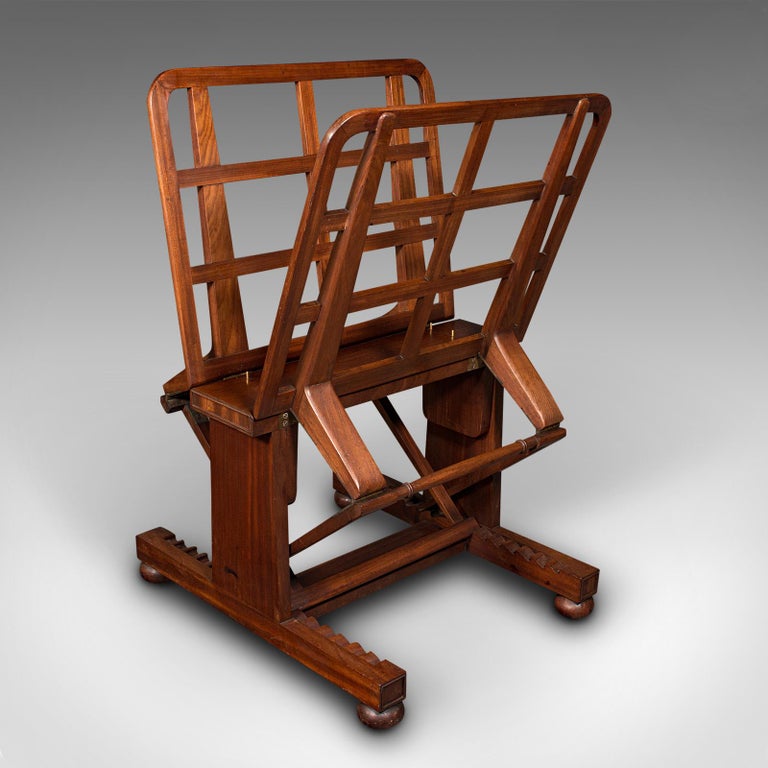 Antique Master Artist's Folio Stand, English, Adjustable, Picture Rack ...