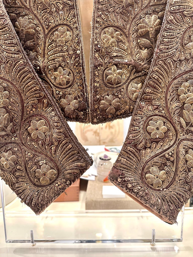 Antique Matador/ Bull Fighter's Jacket in Custom Acrylic Box, circa ...