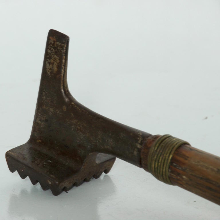 Vintage Meat Tenderizer Cleaver Kitchen Utensil Chop Smash Mallet For ...