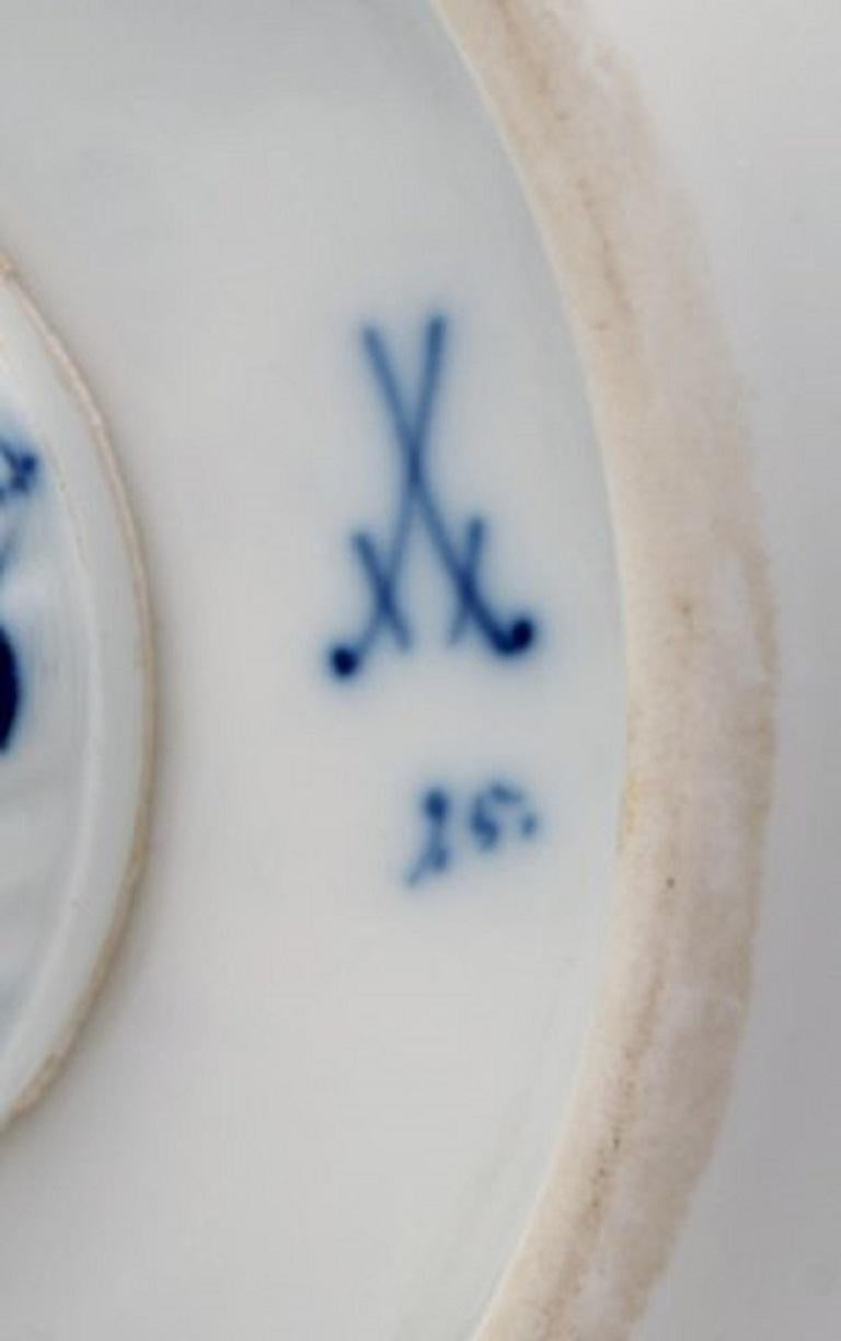 Antique Meissen "Blue Onion" Compote in Hand-Painted Porcelain, Early ...