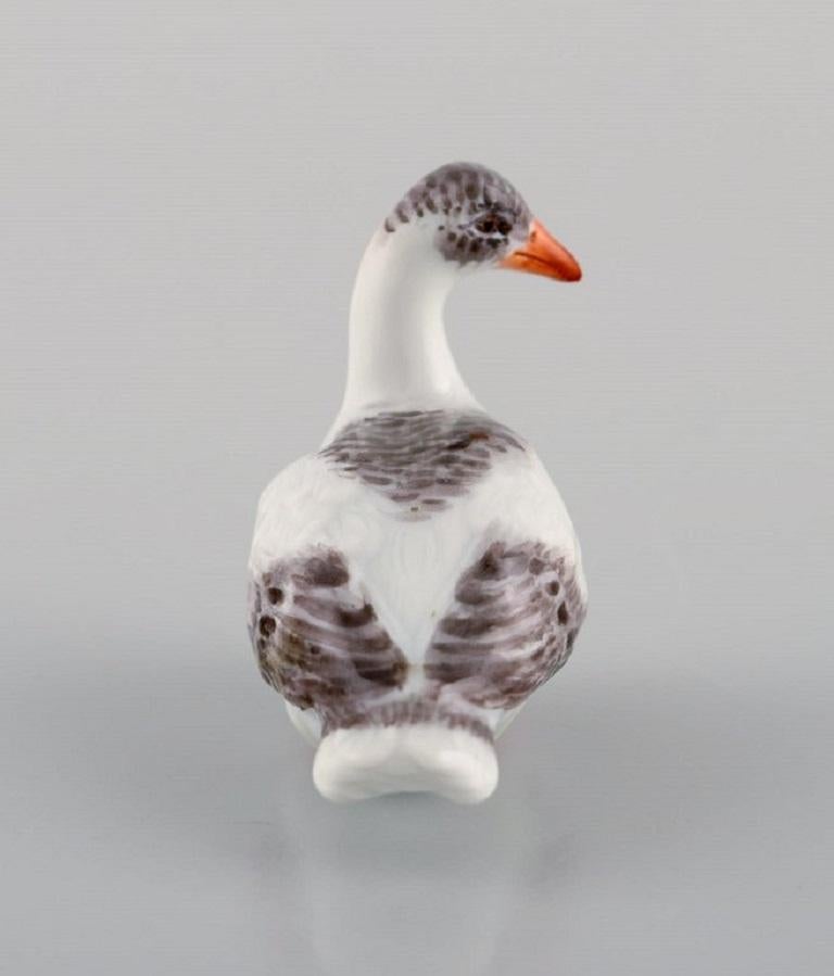 Antique Meissen Miniature Porcelain Figurine, Bird, Late 19th Century ...