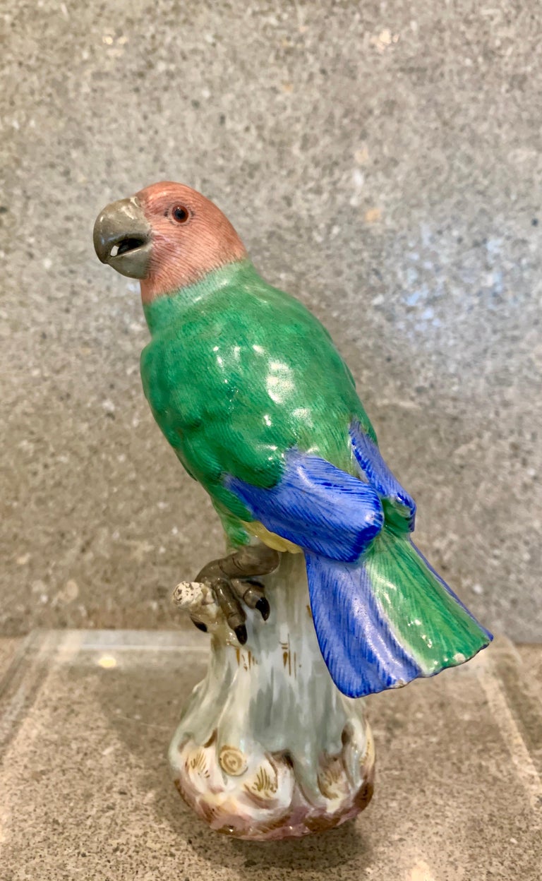 Antique Meissen Porcelain Parrot Bird Figurine at 1stDibs | meissen ...