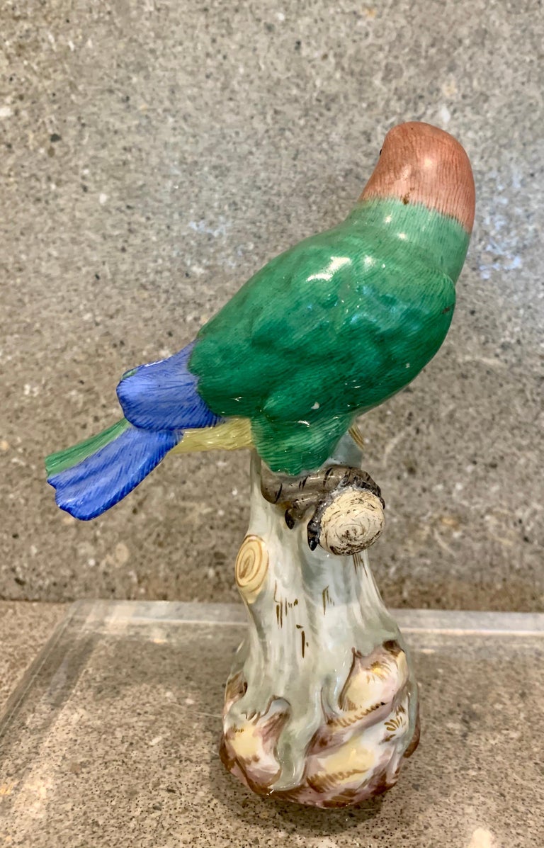 Antique Meissen Porcelain Parrot Bird Figurine at 1stDibs | meissen ...