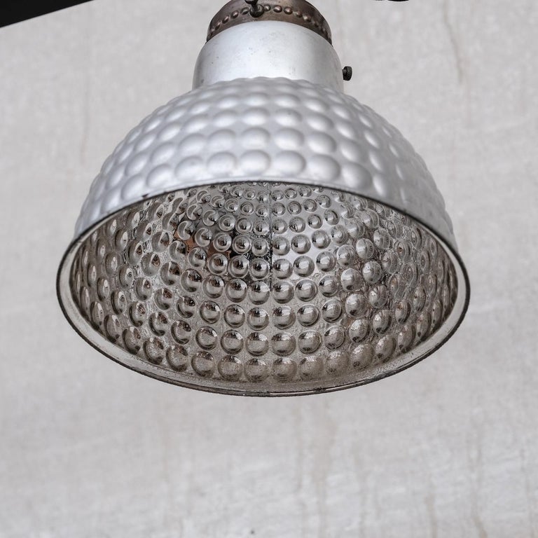 Antique Mercury Glass Pendant Lights '4 Available' For Sale at 1stDibs