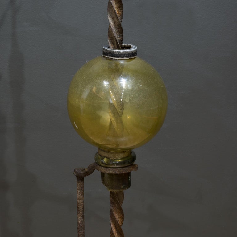 Antique Metal, Copper and Glass Barn Lightning Rod c.1920 at 1stDibs
