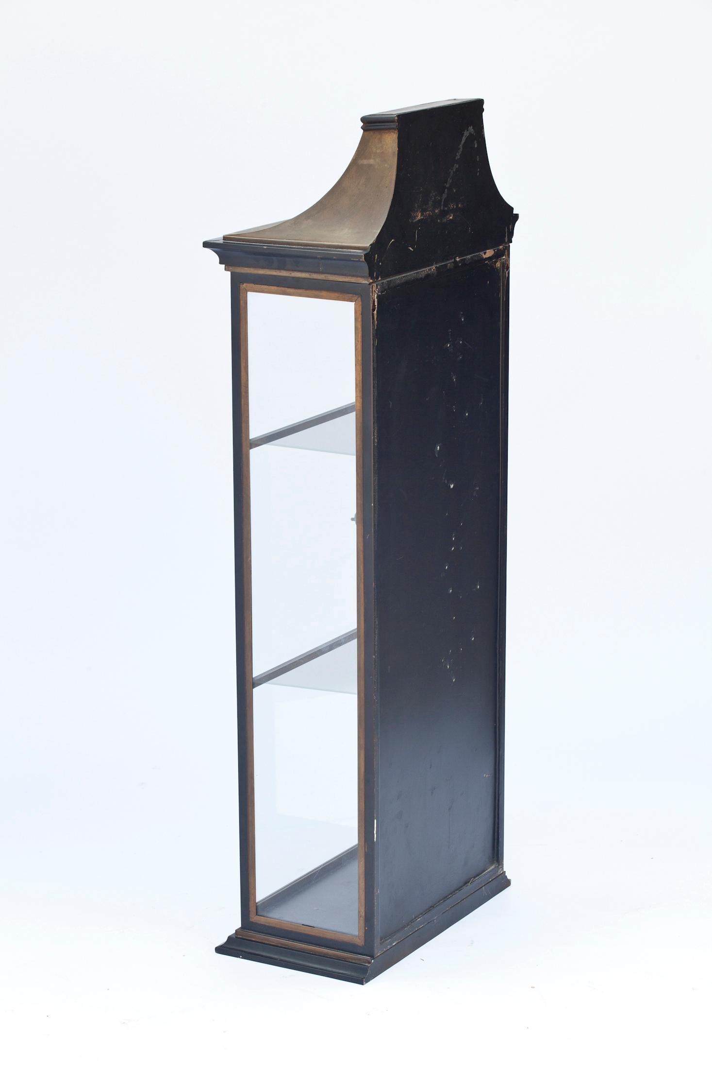 Antique Metal Display Case at 1stDibs