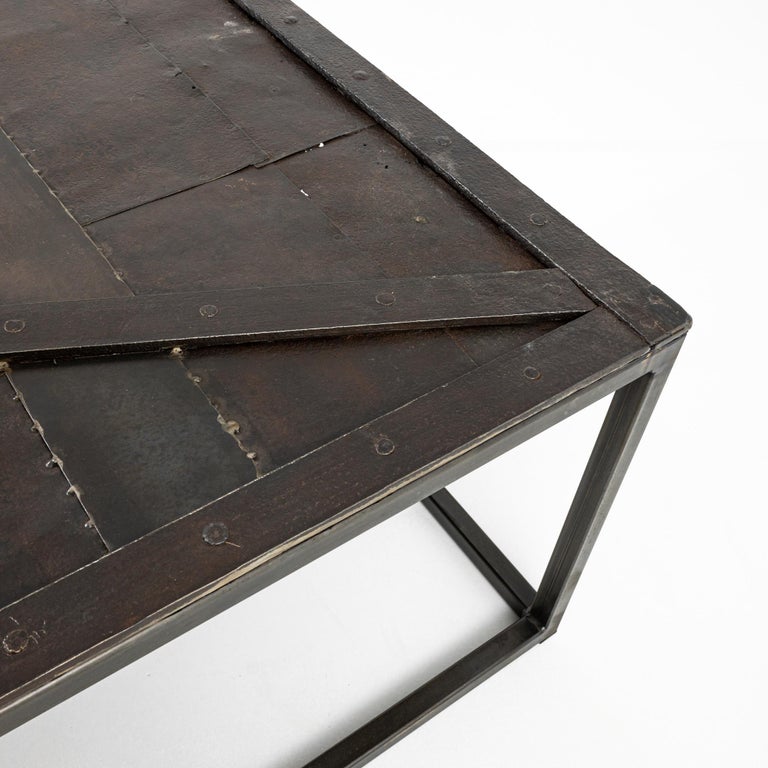 Antique Metal Door Coffee Table at 1stDibs