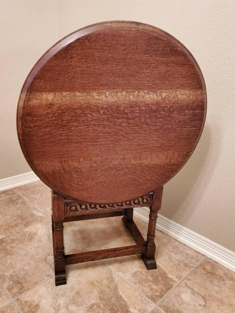 Antique Metamorphic Table/Chair Tilt-Top Monks Bench For Sale at 1stDibs