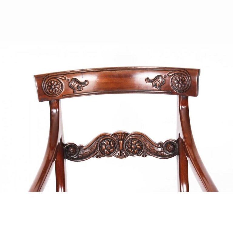 Antique Metamorphic Victorian Mahogany Dining Table and 12 Chairs 19th ...