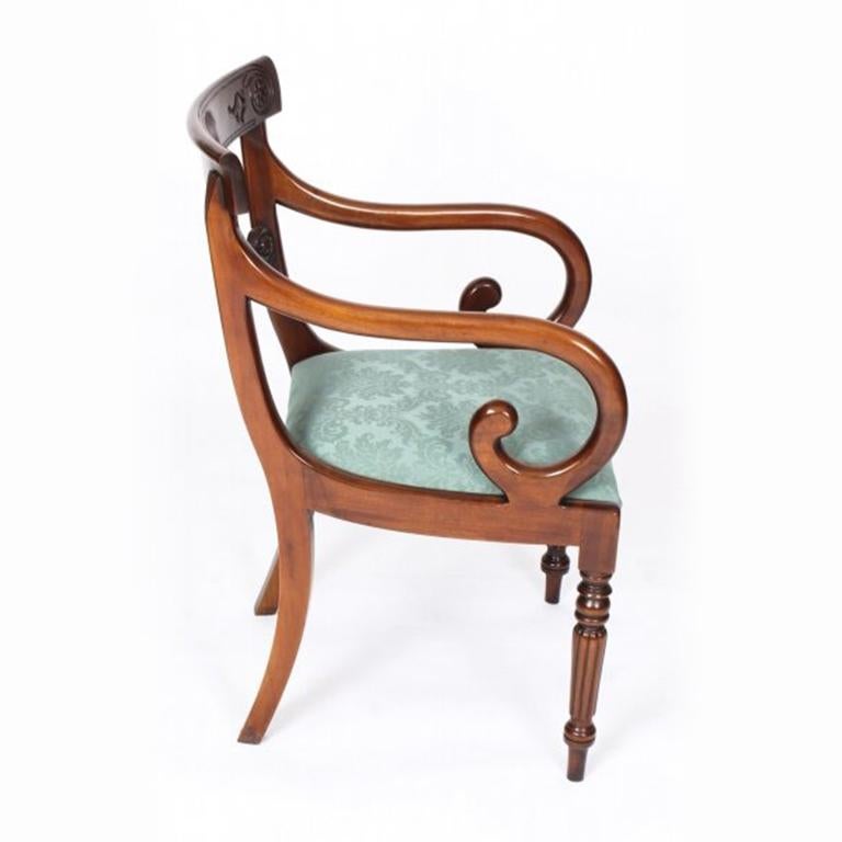 Antique Metamorphic Victorian Mahogany Dining Table and 12 Chairs 19th ...