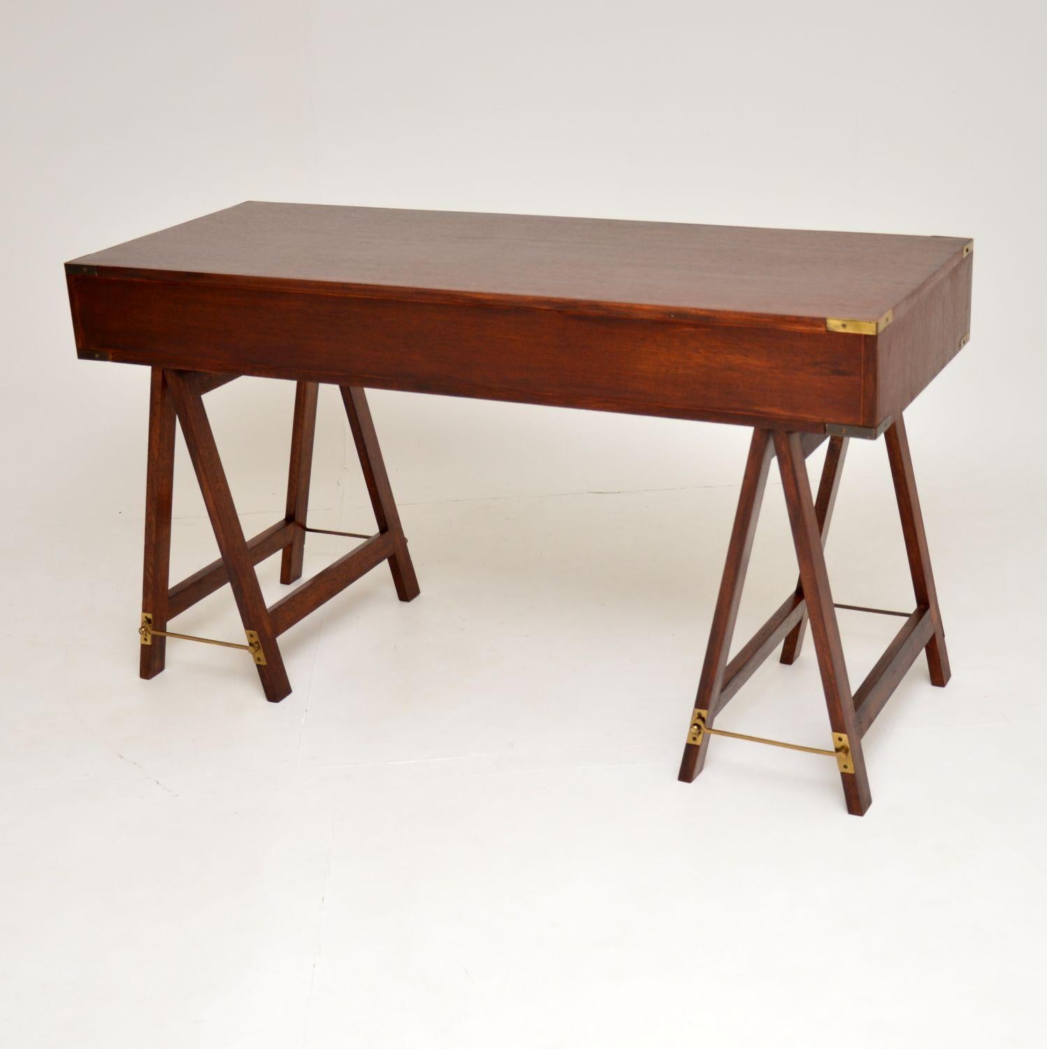 Antique Military Campaign Style Desk at 1stDibs | campaign desk antique ...