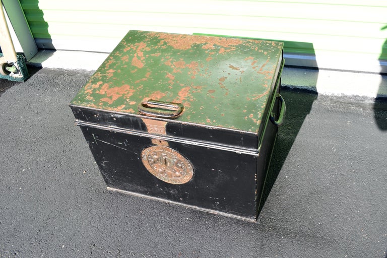 Antique Milners 212 Fire Safe or Strong Box, England, circa 1870 For ...