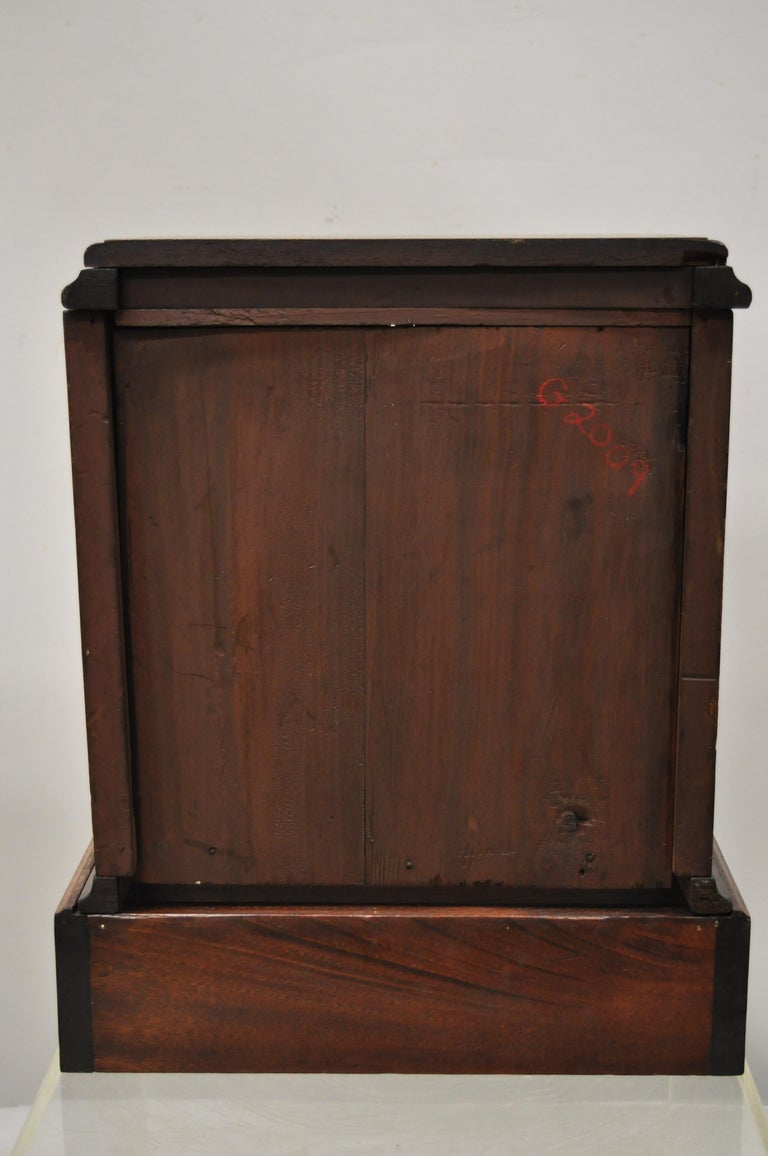 Antique Miniature American Empire Small Mahogany Salesman Sample Chest ...