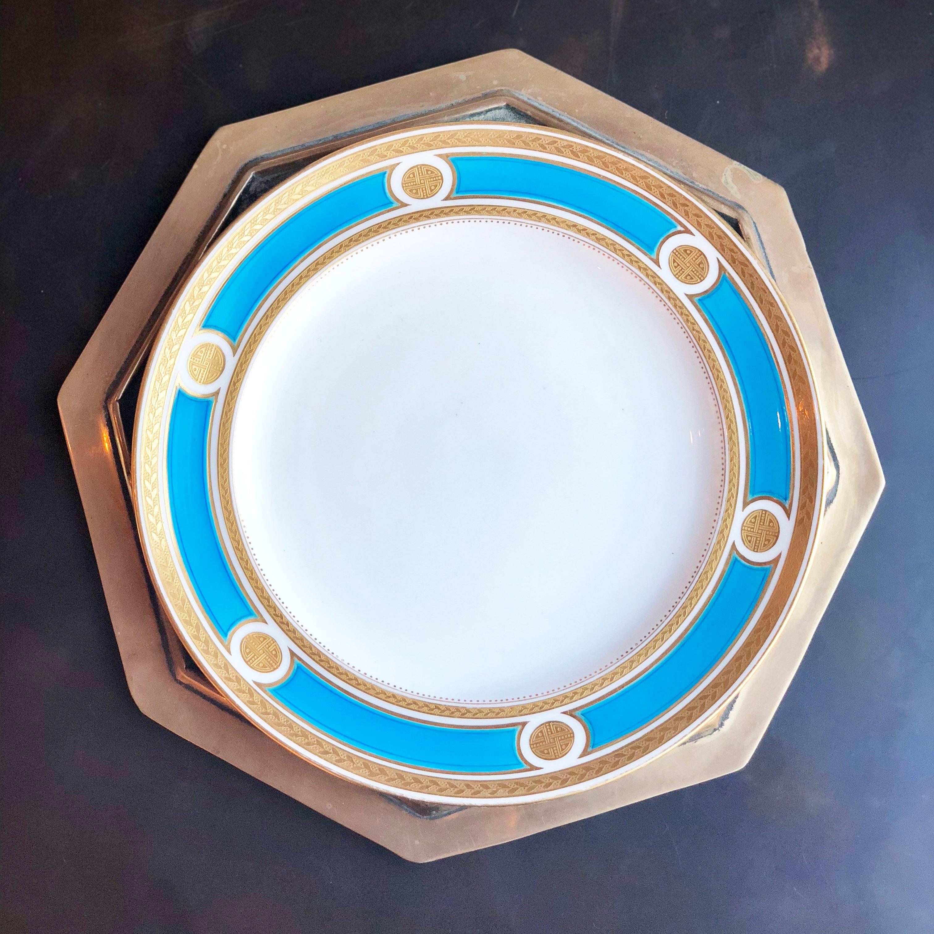 Antique Minton Set of Nine Plates from 1879 at 1stDibs | antique minton ...