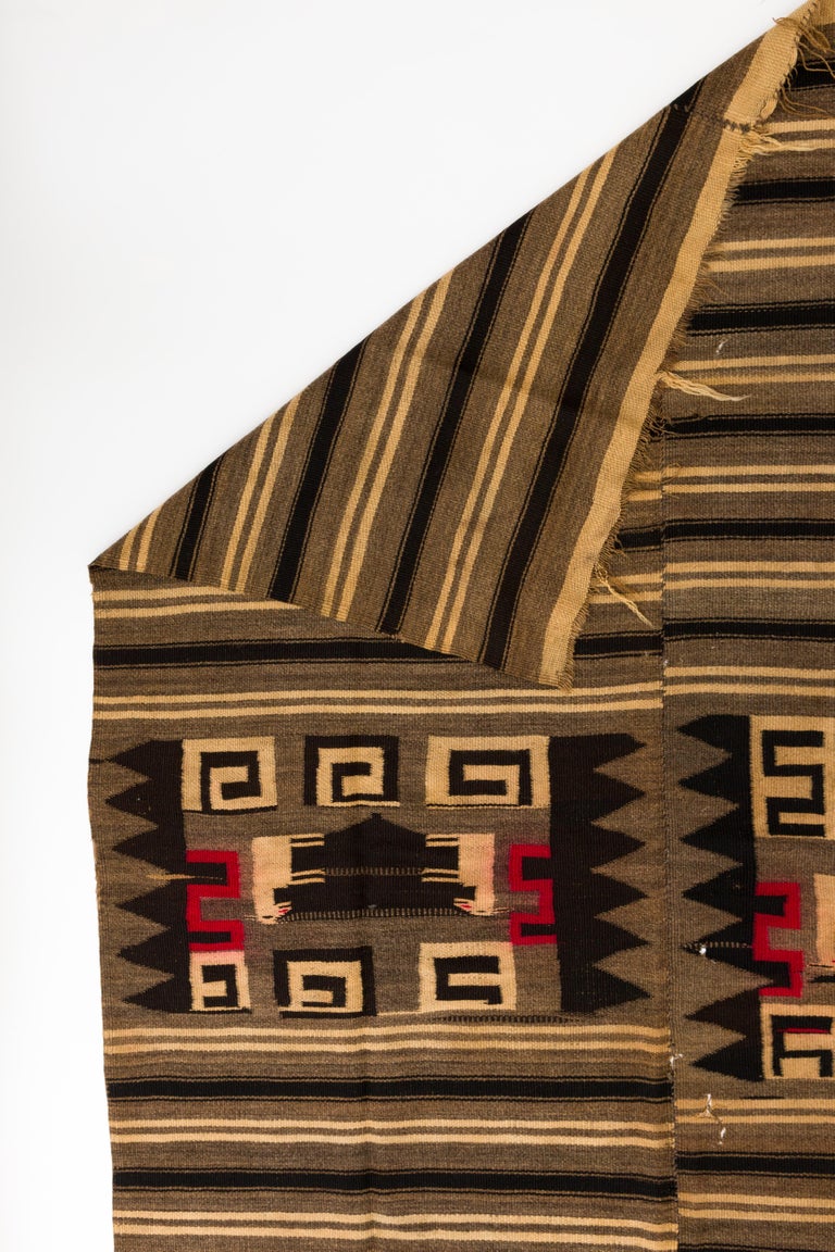 Antique Mixtec Highlands Mexican Wool Serape Blanket at 1stDibs ...