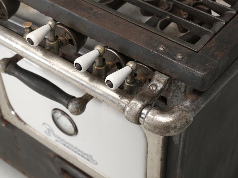 Antique Monarch Paramount Range Dual Fuel Gas and Coal c1921 Unrestored ...