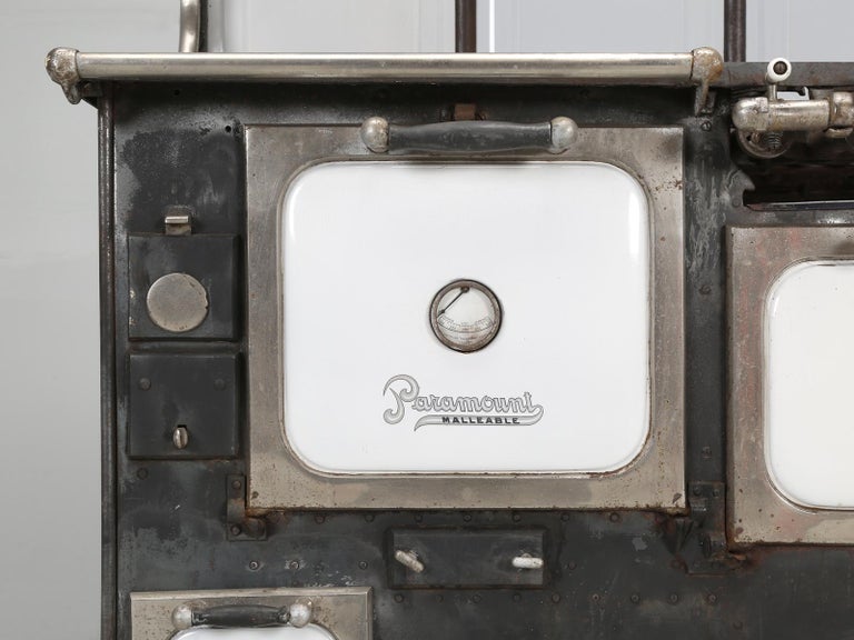 Antique Monarch Paramount Range Dual Fuel Gas and Coal c1921 Unrestored ...