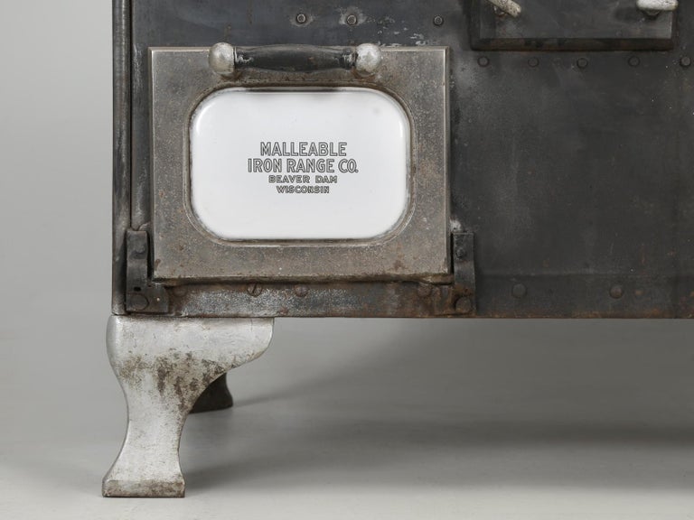 Antique Monarch Paramount Range Dual Fuel Gas and Coal c1921 Unrestored ...