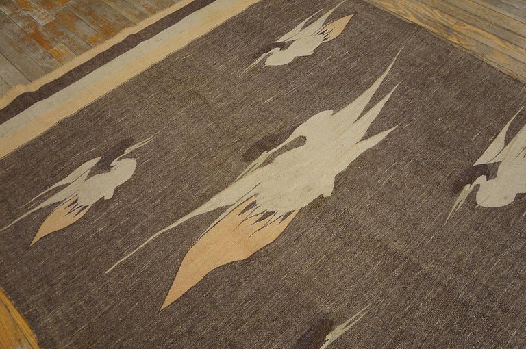 Antique Mongolian, Flat weave Rug For Sale at 1stDibs