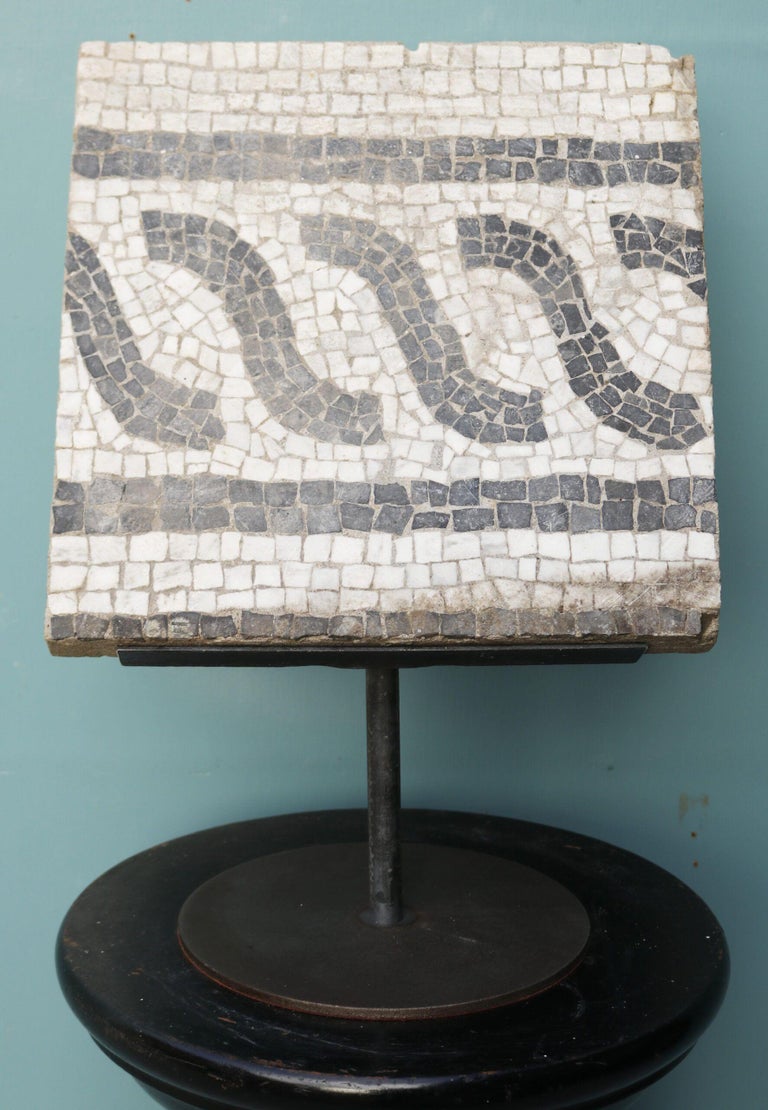 Antique Mosaic Fragment For Sale at 1stDibs