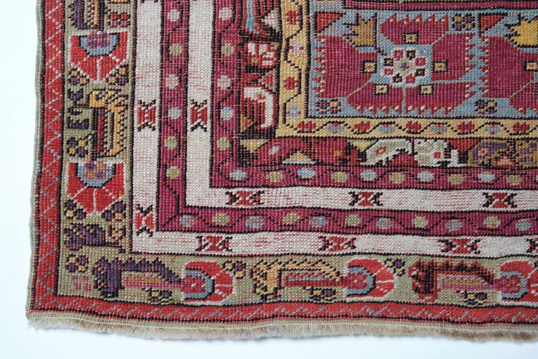 Antique Mucur 'Mudjar / Mujur' Prayer Rug, Turkish Central Anatolian ...