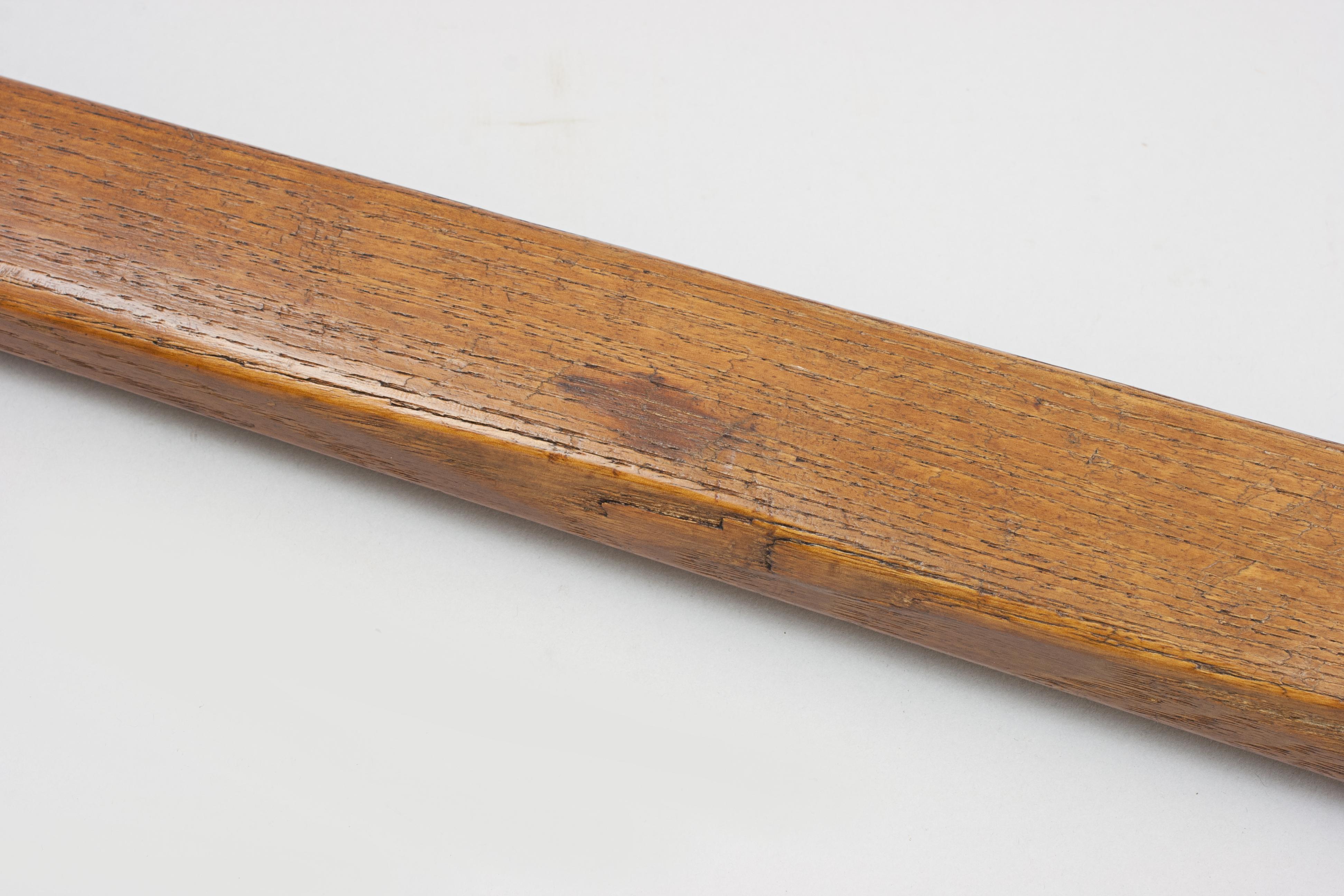 Antique Narrow Profile Technique Cricket Bat By Bussey and Co. For Sale ...