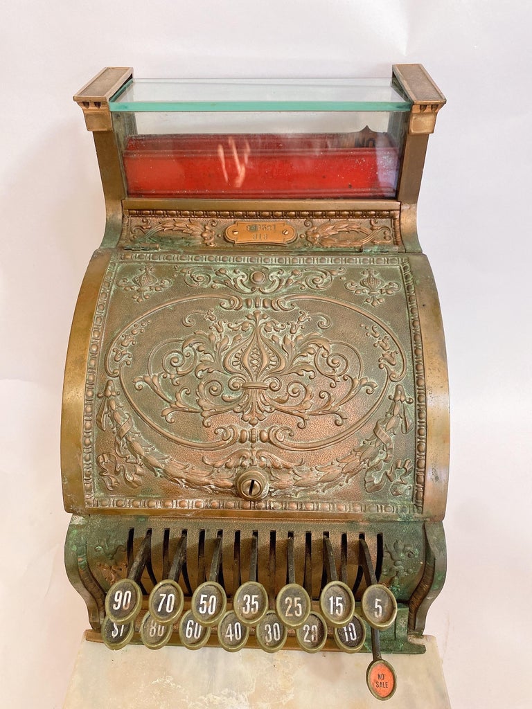 Antique National Cash Register at 1stDibs