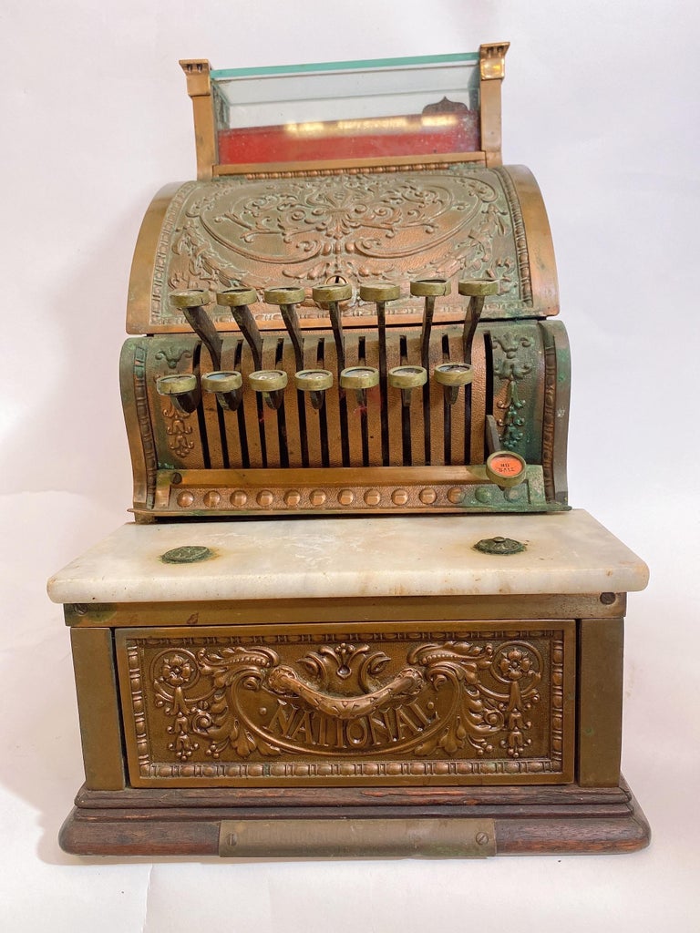 Antique National Cash Register at 1stDibs