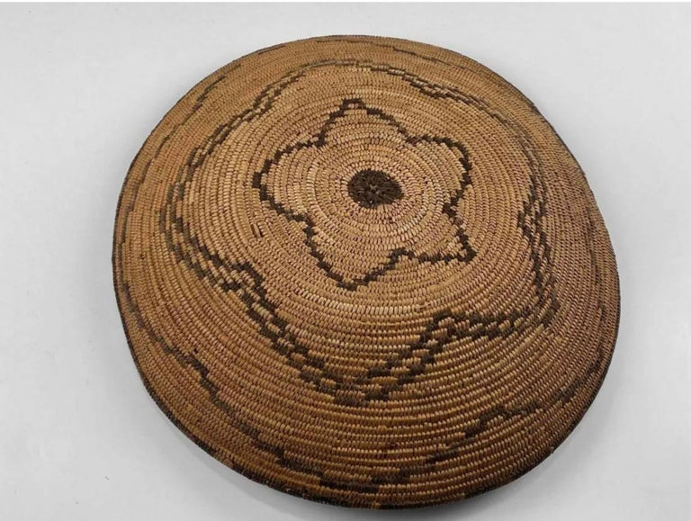 Antique Native American Apache Woven Basket For Sale at 1stDibs