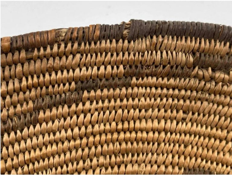 Antique Native American Apache Woven Basket For Sale at 1stDibs
