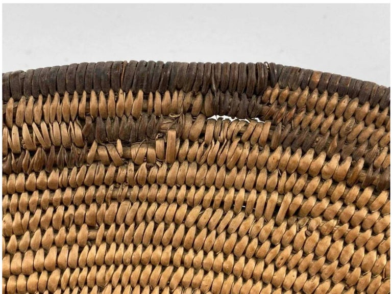 Antique Native American Apache Woven Basket For Sale at 1stDibs