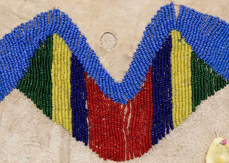 Antique Native American Beaded Hide Dress, Yakima, Plateau Region ...