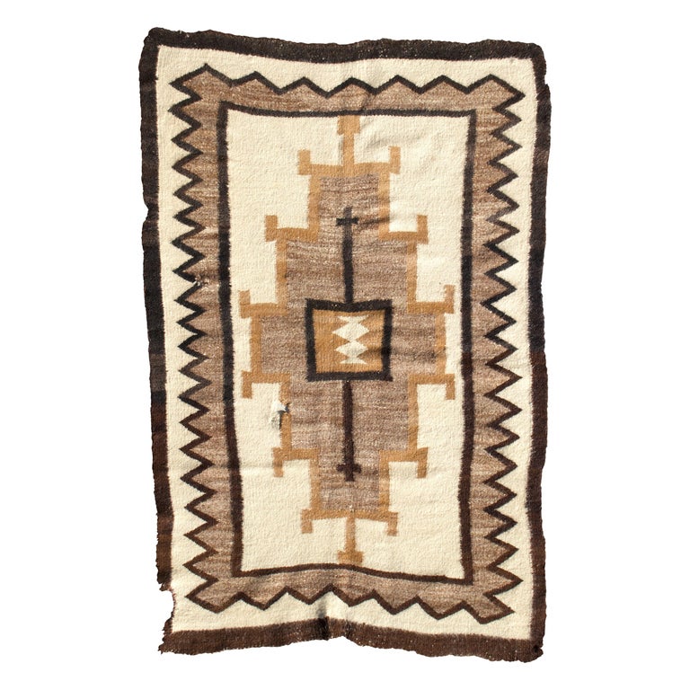 Antique Native Indian Navajo Saddle Blanket at 1stDibs