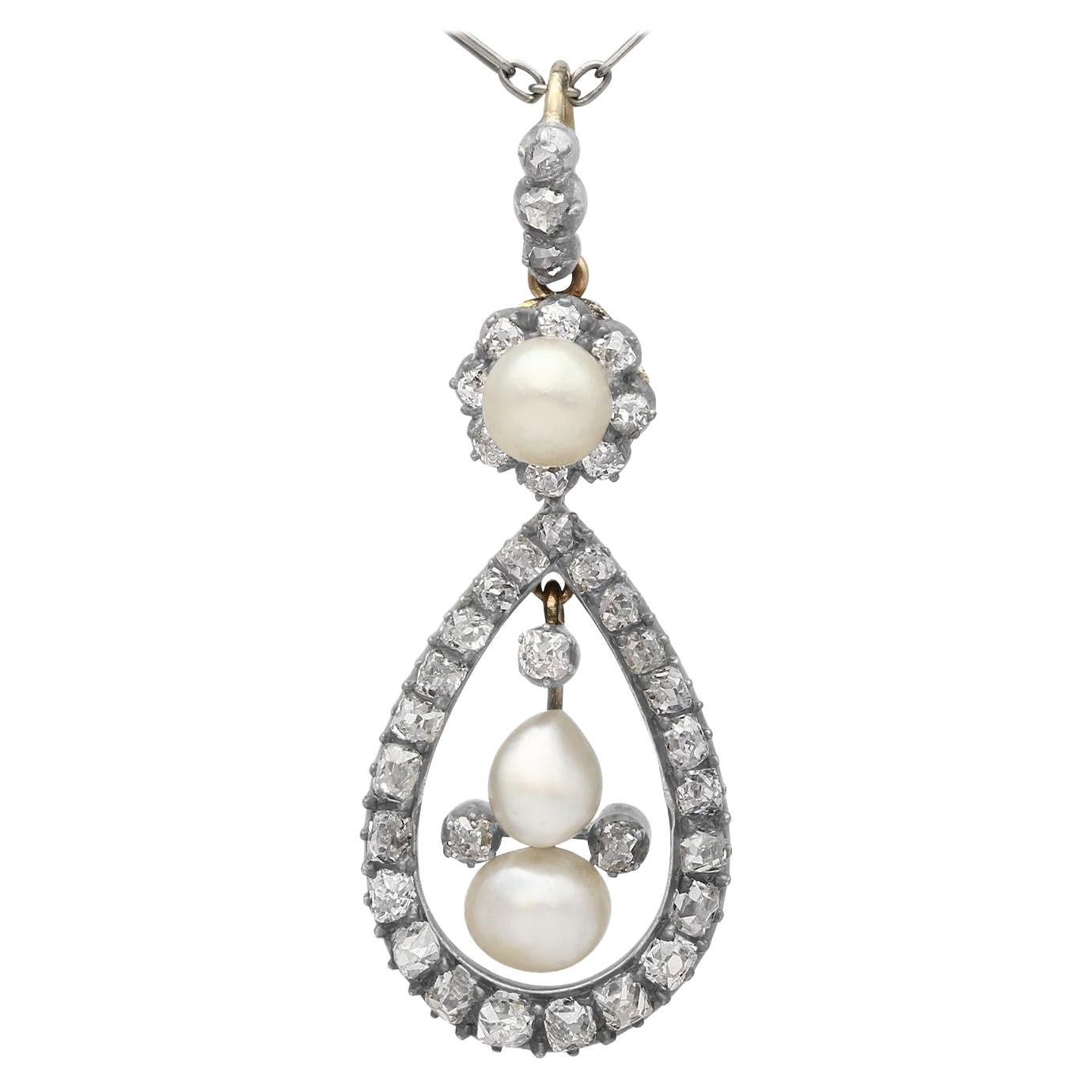 Antique Natural Pearl Necklaces - 414 For Sale at 1stDibs | natural ...