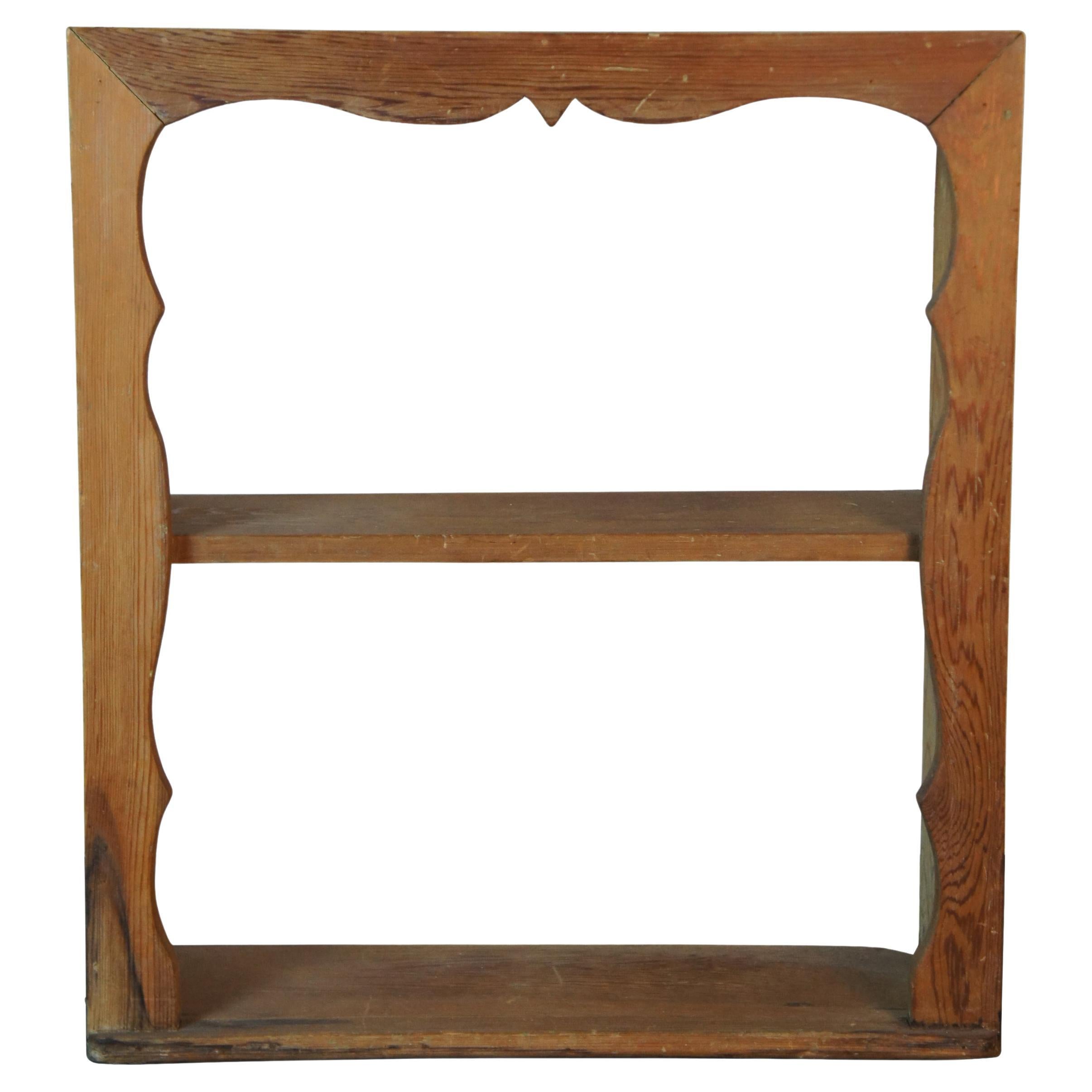 Antique Belgian Wall Shelf at 1stDibs