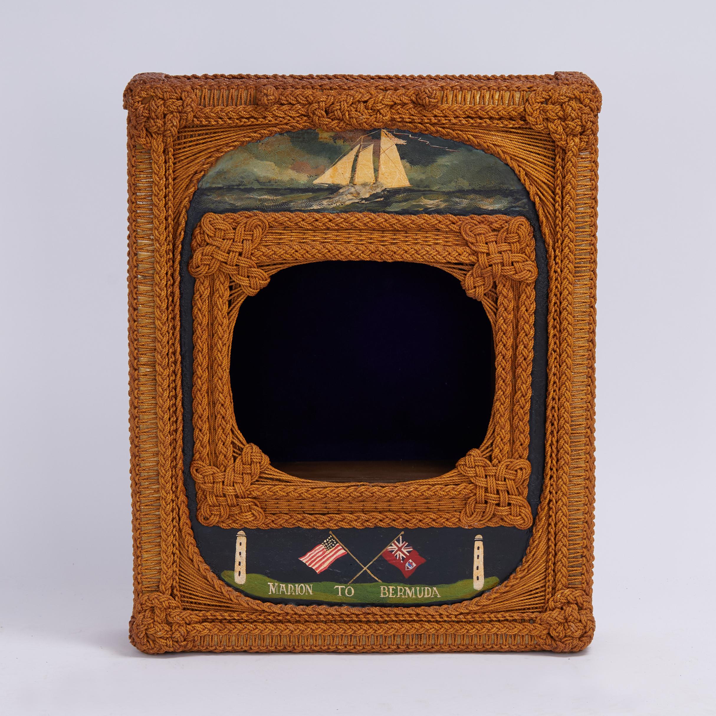Antique Nautical Display Cupboard for the Schooner Marion For Sale at ...
