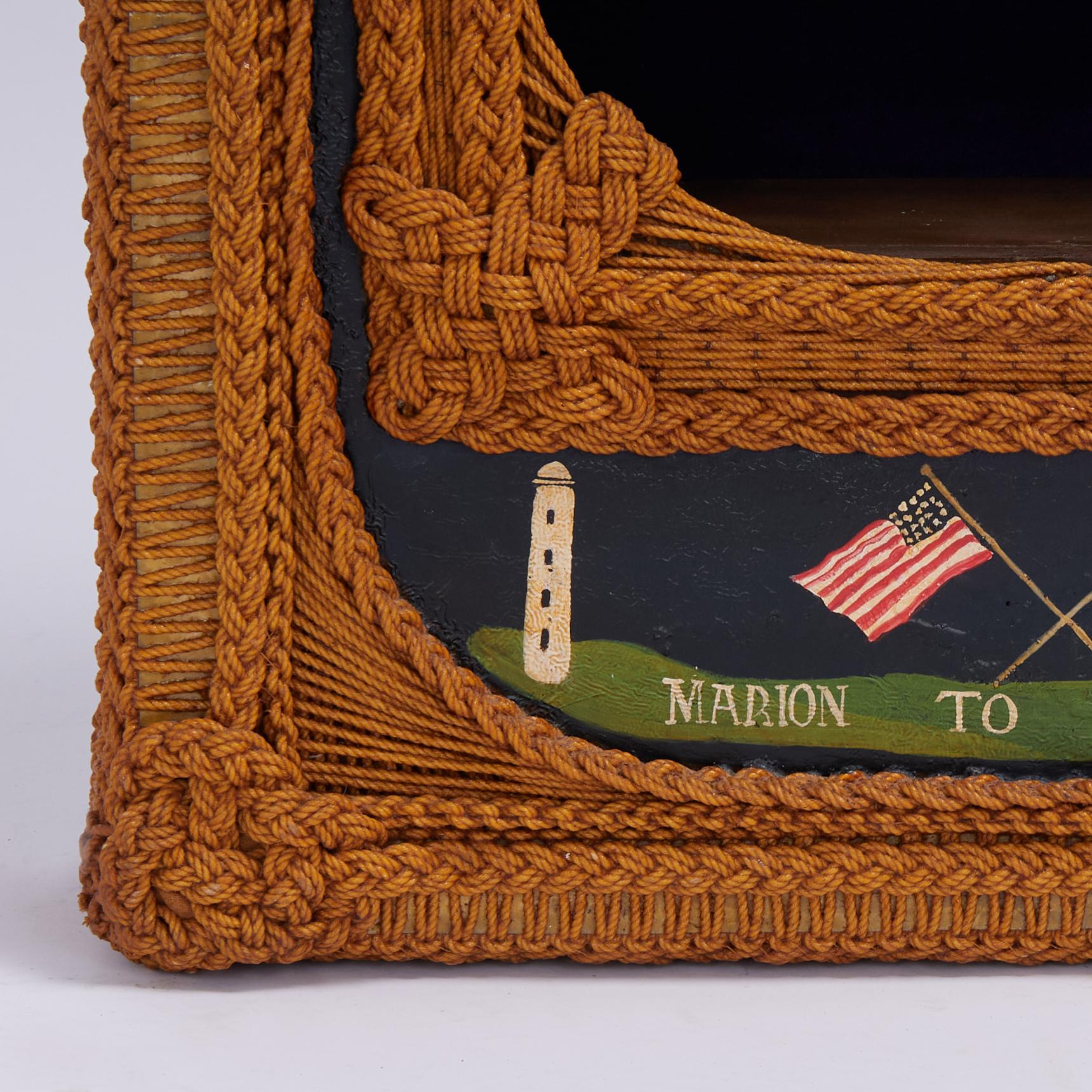 Antique Nautical Display Cupboard for the Schooner Marion For Sale at ...