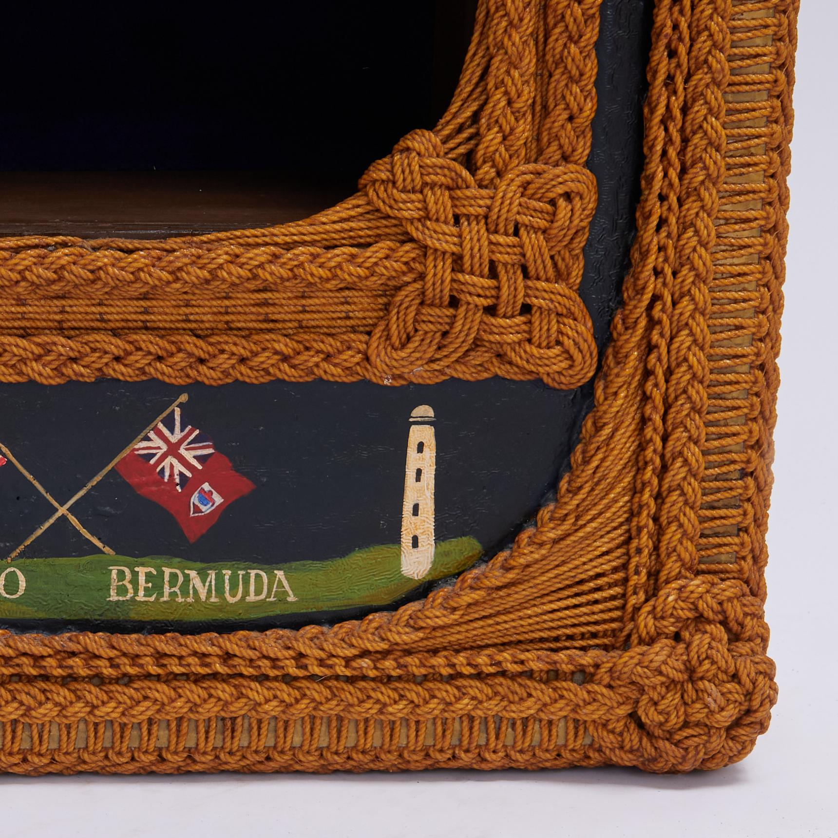 Antique Nautical Display Cupboard for the Schooner Marion For Sale at ...