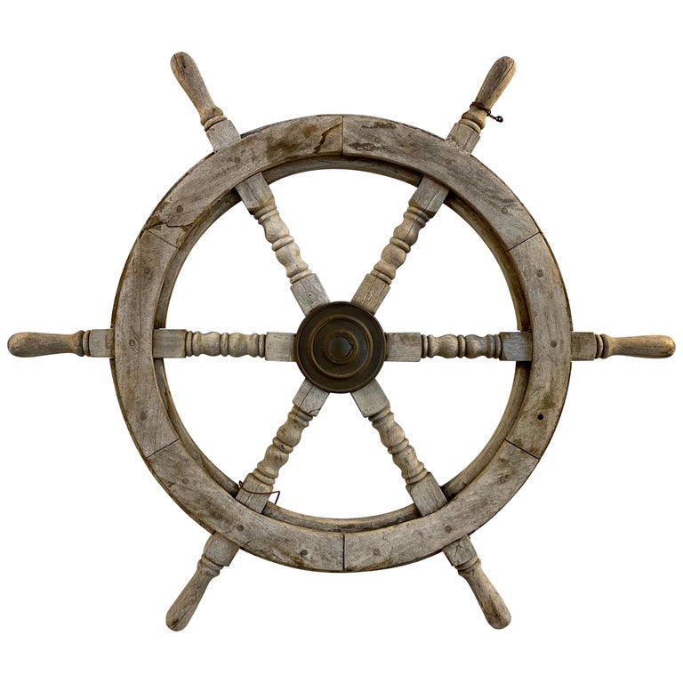 Antique Nautical Ships Wheel at 1stDibs