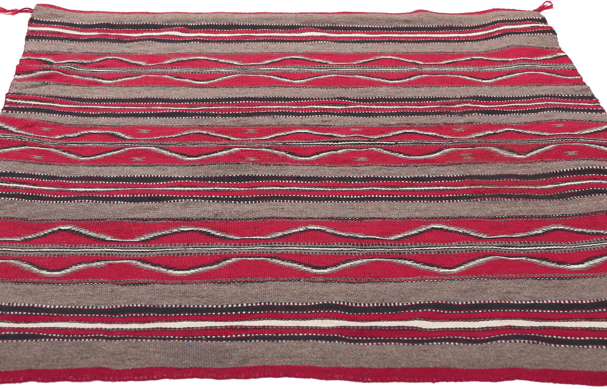 Alfombra antigua de manta navajo, el estilo del suroeste se une al ...